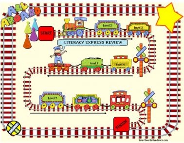 Literacy Express Smartboard Activity - Smartboard Attendance.Com