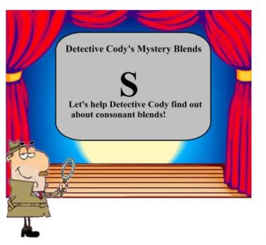 Smartboard Lesson Detective Cody's Blends - Smartboard Attendance.Com