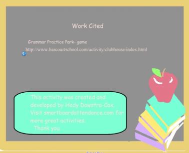Smartboard Lesson Types of Sentences - Smartboard Attendance.Com