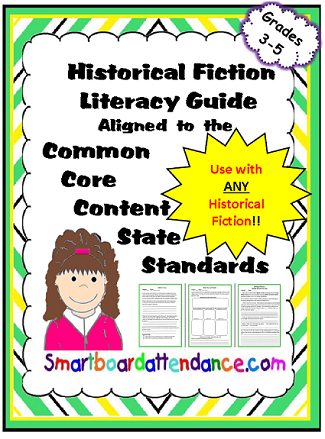 Historical Fiction Literacy Guide - Smartboard Attendance.Com